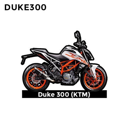 Best KTM Duke 200 Electronic Orange Keychain - Tredzo