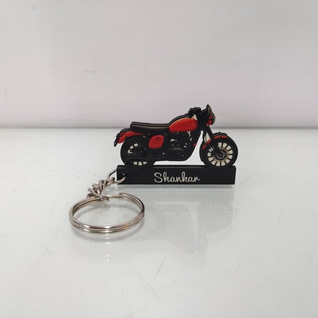 Best Jawa 42 Orion Red Keychain - Tredzo