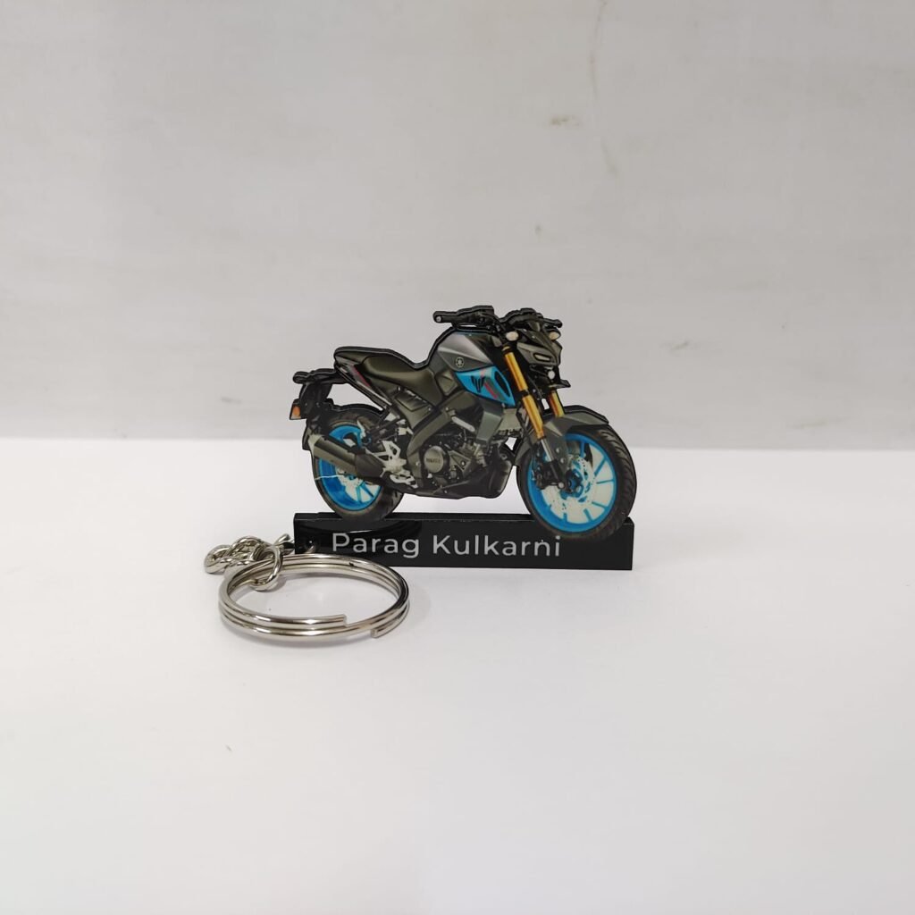 Best Yamaha MT 15 V2 Wooden Keychain - Tredzo