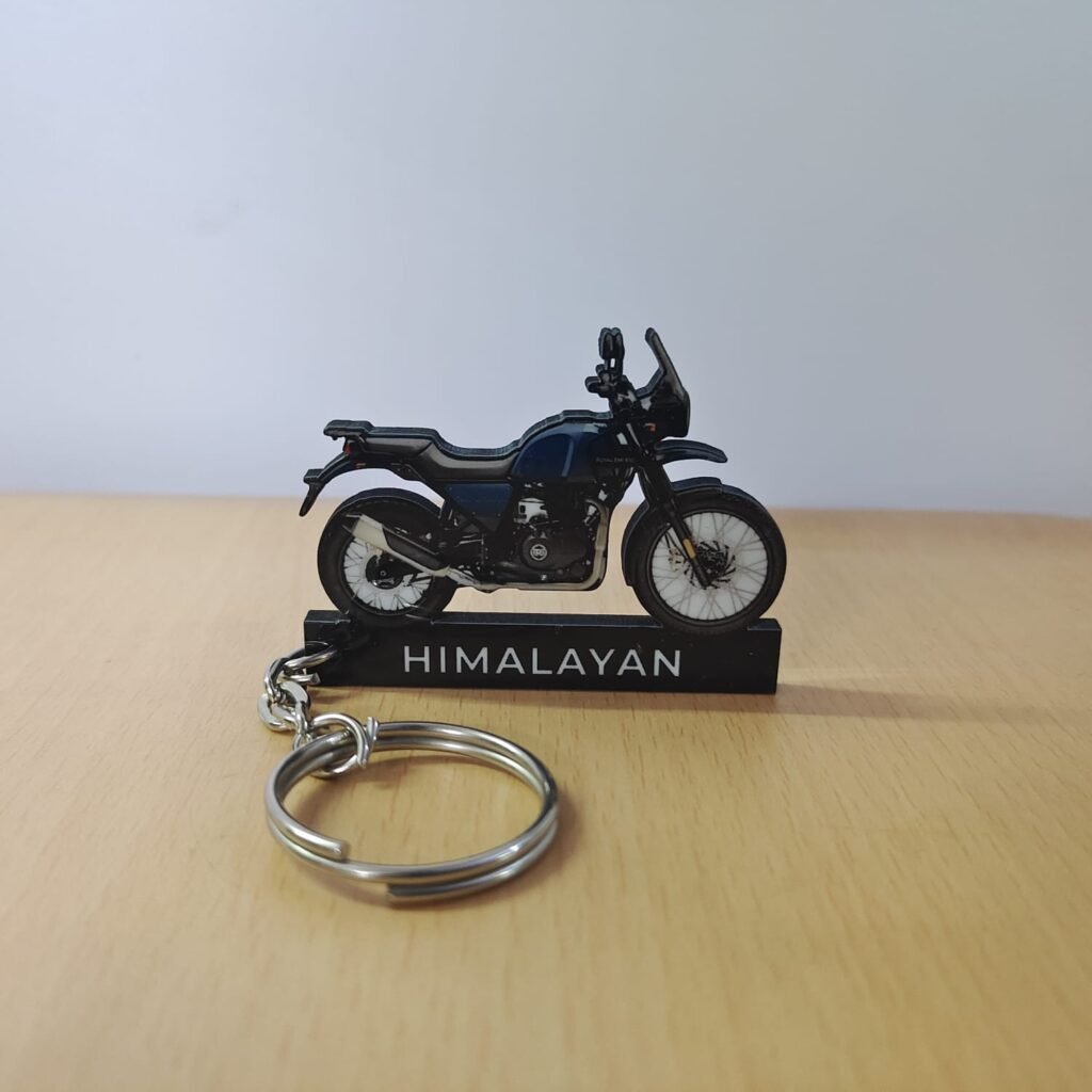 Best RE Himalayan 411 Glacier Blue Keychain - Tredzo