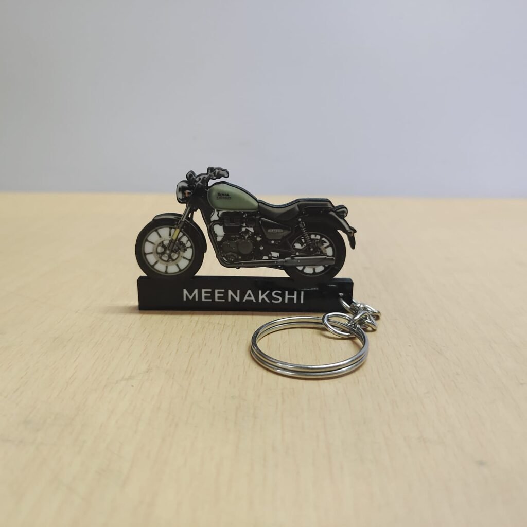 Best RE Meteor 350 Fireball Matt Green Keychain – Tredzo